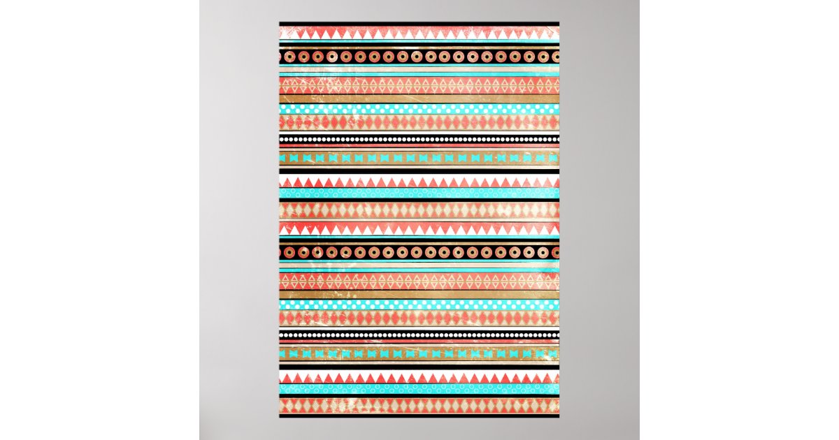 Trendy aztec poster | Zazzle