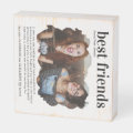 Trendy Best Friends Photo Dictionary Definition Wooden Box Sign | Zazzle