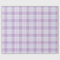 Trendy Checkered Pattern Of Violet Pink Blue Wrapping Paper | Zazzle