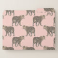 Trendy Chic Leopard Animal Pattern File Folder | Zazzle