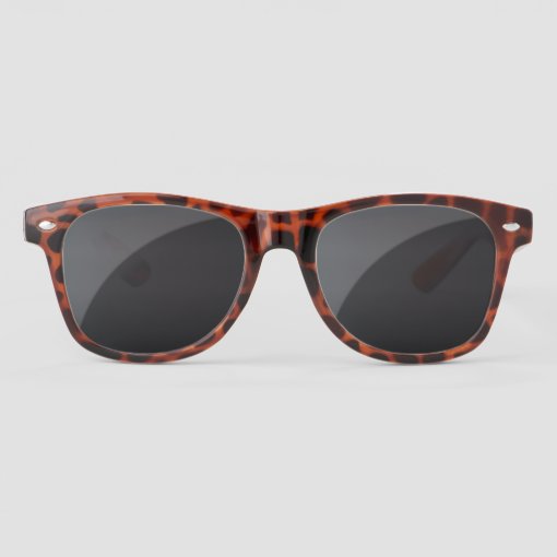 Trendy Custom Script Text Sunglasses | Zazzle
