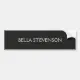 Trendy Dark Grey Plain Simple Minimalist Stylish Bumper Sticker | Zazzle