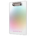 Trendy Elegant Modern Colorful Template Clipboard | Zazzle