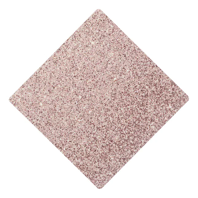 Trendy Faux Glitter Rose Gold Elegant Graduation Cap Topper | Zazzle