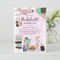 Trendy Girly Bachelorette Weekend Invitation | Zazzle