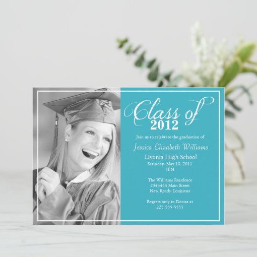 Trendy Graduation Invitation | Zazzle