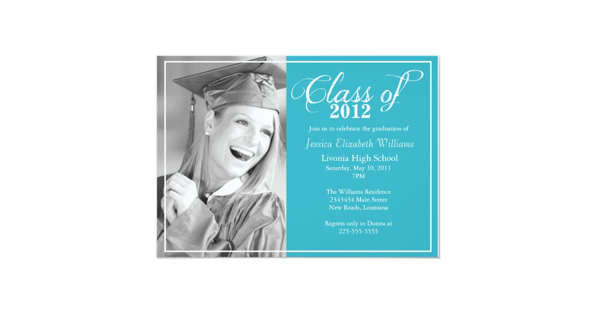 Trendy Graduation Invitation | Zazzle.com