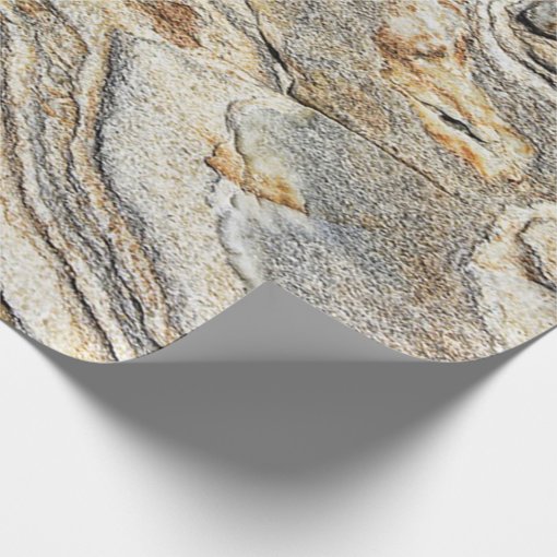 Trendy Marble Granite Stone Texture Wrapping Paper | Zazzle