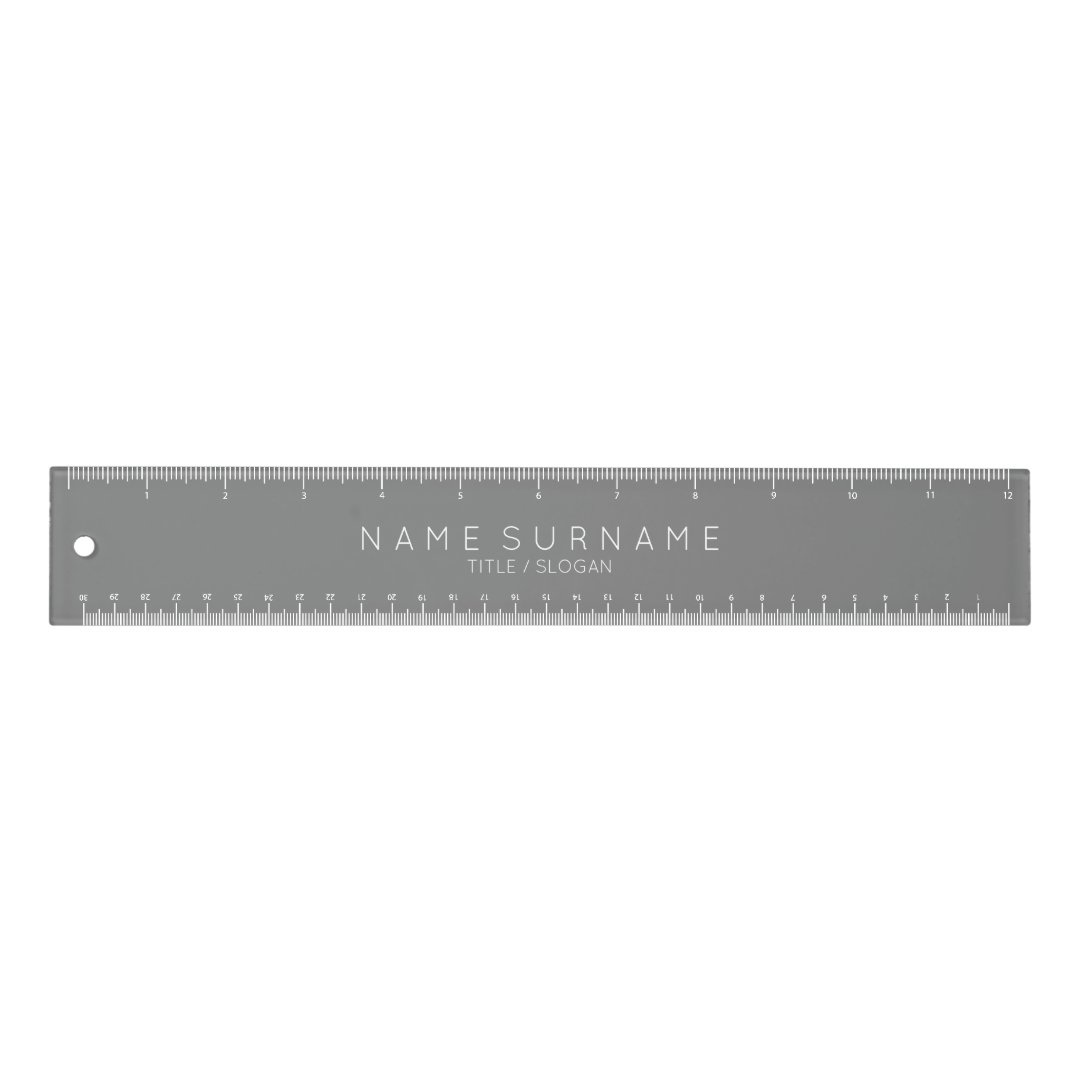 Trendy Minimalist Minimalist Contemporary Ruler | Zazzle