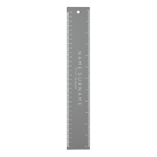 Trendy Minimalist Minimalist Contemporary Ruler | Zazzle