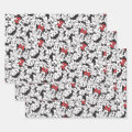 Trendy Minnie | Classic Pattern Wrapping Paper Sheets | Zazzle