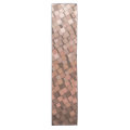 Trendy Mocha Mousse 3D Cube Pattern Table Runner | Zazzle