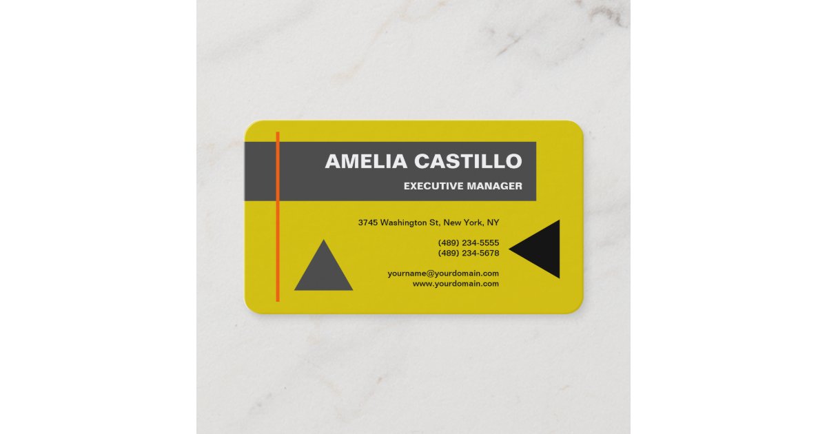 Trendy Modern Elegant Contemporary Business Card | Zazzle