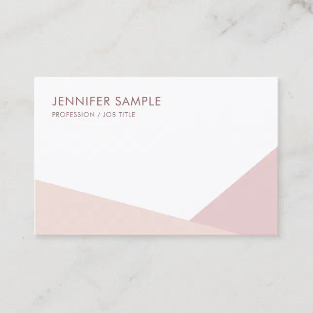 Trendy Modern Elegant Simple Professional Template Business Card | Zazzle