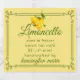 Trendy Modern Limoncello Label For Small Bottle | | Zazzle