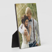 Trendy Monogram Plaque | Zazzle