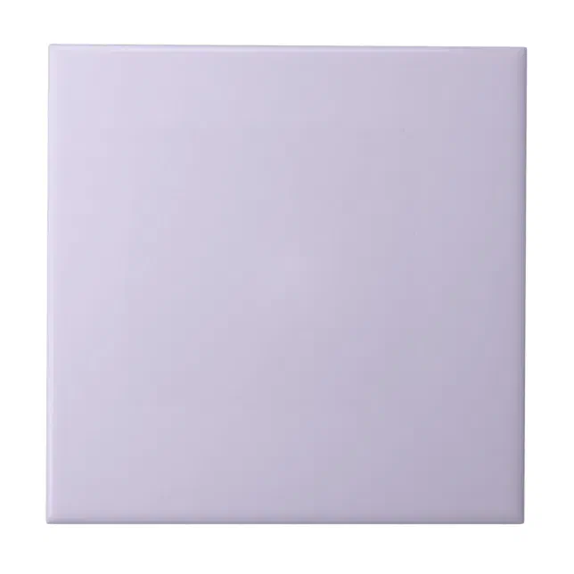 Trendy - Pastel Violet Ceramic Tile | Zazzle