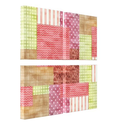 Nostalgic, Charming and Eclectic Patchwork Wall Art | Home Wall Art Decor