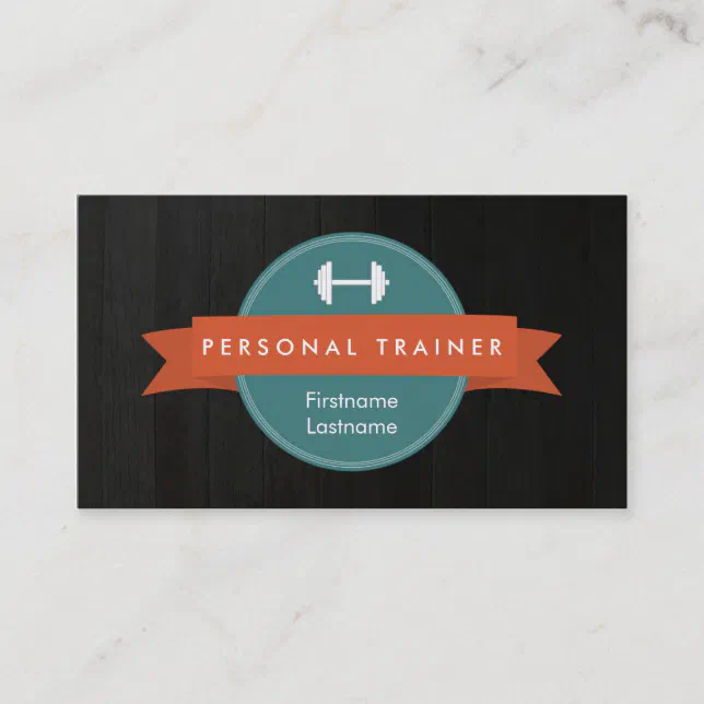 Trendy Personal Trainer Fitness Business Cards | Zazzle