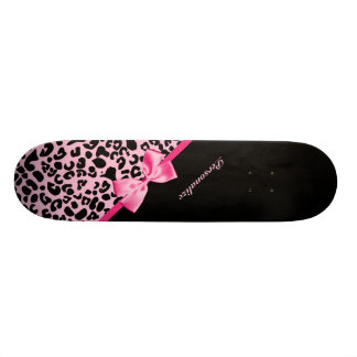Pink And Black Skateboard Decks | Zazzle