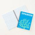 Trendy Preppy Blue Beach Notebook | Zazzle