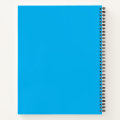 Trendy Preppy Blue Beach Notebook | Zazzle