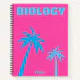 Trendy Preppy Pink Palm Tree Notebook | Zazzle