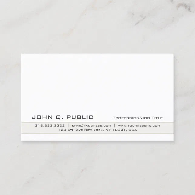 Trendy Professional Sophisticated Vintage Colors Business Card | Zazzle