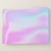 Trendy Rainbow Holographic File Folder | Zazzle