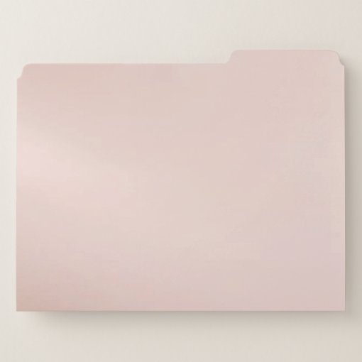 Trendy Rose Gold Glitter File Folder | Zazzle