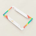 Trendy Sparkle Rainbow Monogram LGBTQ Gay Pride License Plate Frame ...