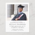 Trendy Text Photo Graduation Party Invitation | Zazzle