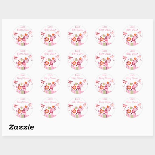 Trendy Tropical Turtle Envelope Seals Stickers | Zazzle