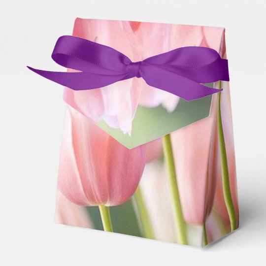 Trendy Tulip Favor Or Gift Box | Zazzle.com