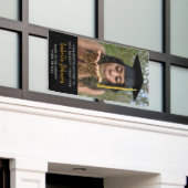 Trendy Vertical Graduate Photo Graduation Banner | Zazzle