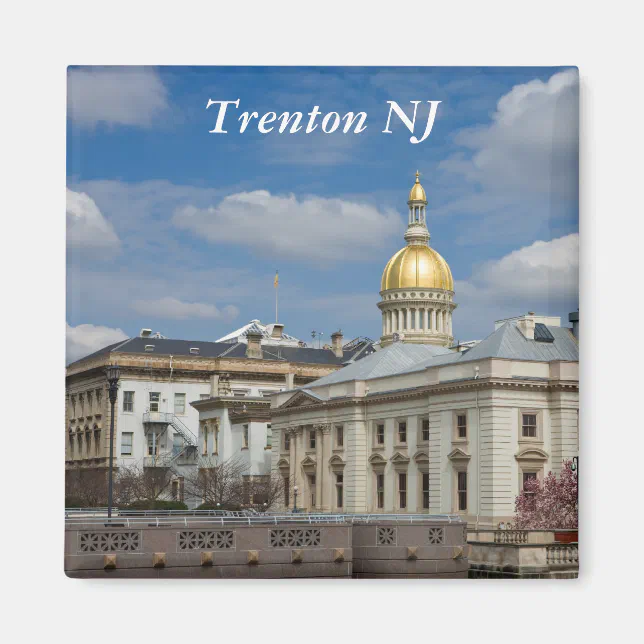Trenton State Capitol Magnet | Zazzle