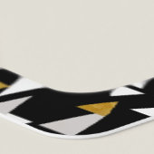 Triangle Modern Art - Black Gold License Plate Frame | Zazzle