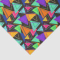 Triangles In Color Tissue Paper | Zazzle