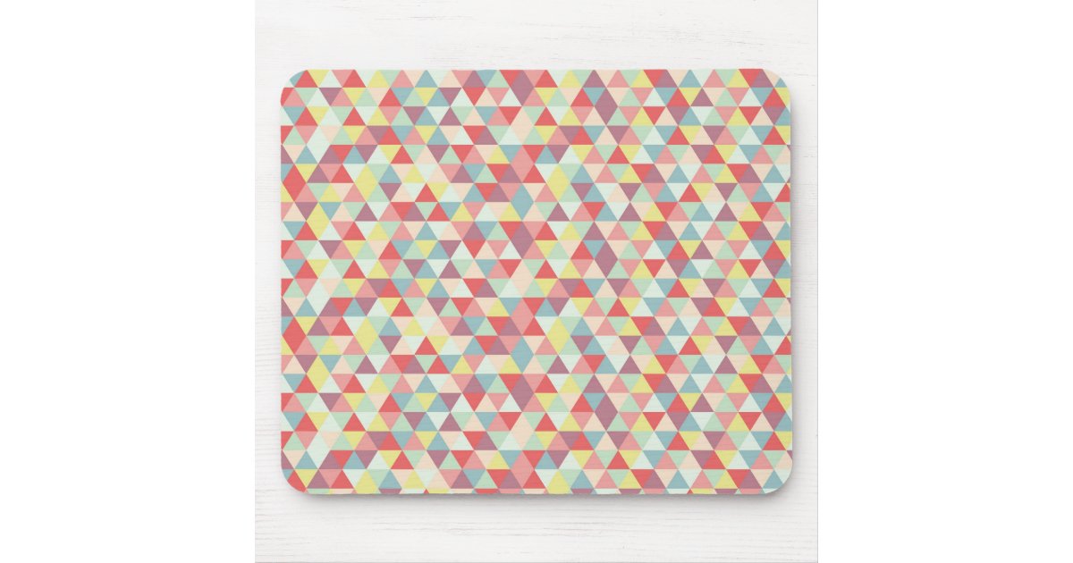 Triangles Mouse Pad | Zazzle