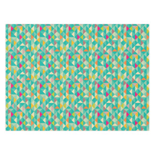 Triangles pattern fabric | Zazzle