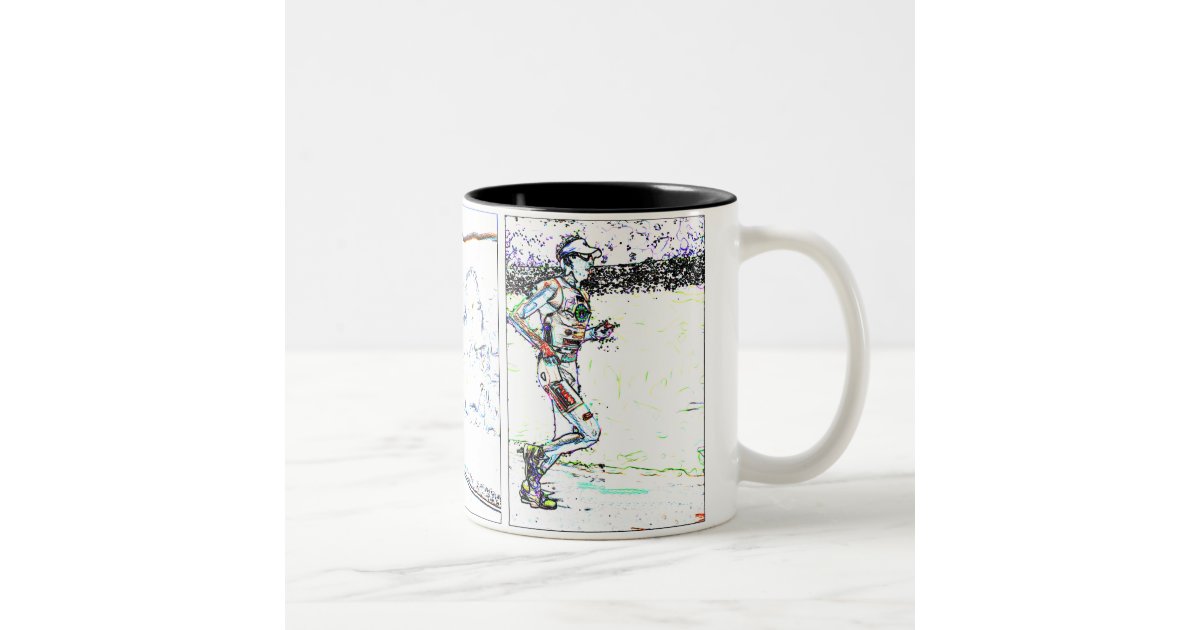 Triathlon Triptych Mug | Zazzle