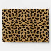 tribal fashionista safari animal leopard print envelope | Zazzle