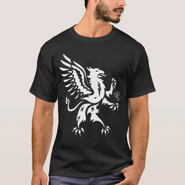 Tribal Gryphon T-Shirt | Zazzle