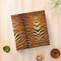 Tribal jungle animal fur Tiger Print Binder | Zazzle