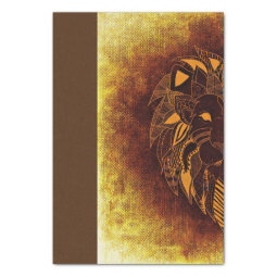 tribal lion tissue paper | Zazzle