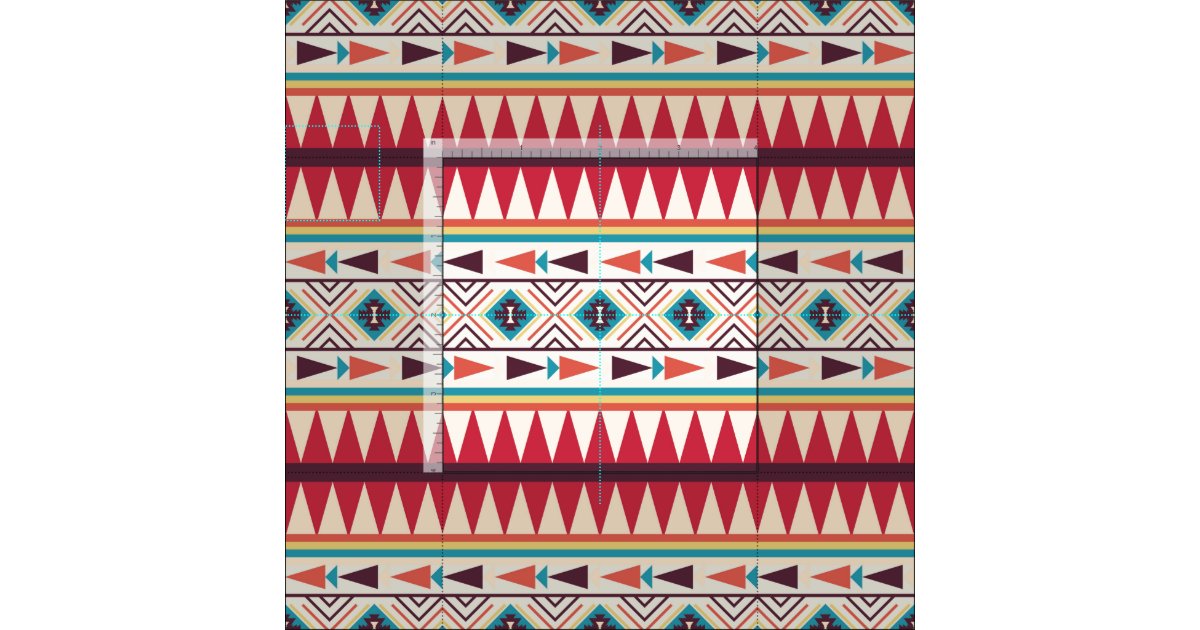Tribal Pattern Fabric | Zazzle
