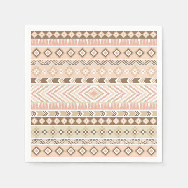 Tribal Pattern Native American Southwest Napkin | Zazzle