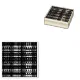 Tribal Plaid Textured Pattern Rubber Stamp | Zazzle