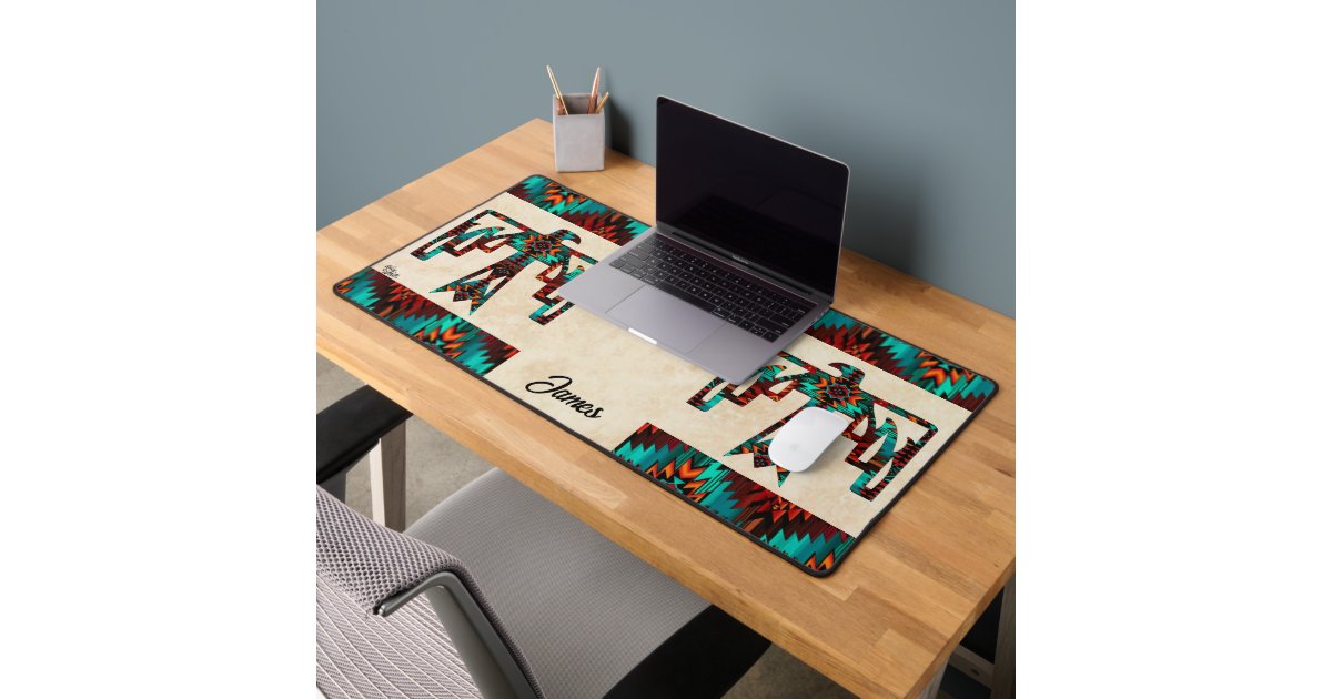 Tribal Thunderbird Desk Mat | Zazzle
