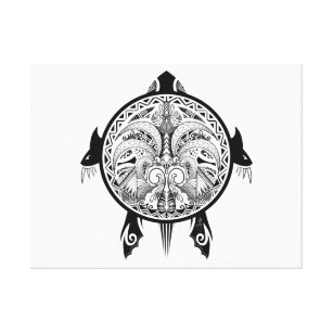 Polynesian Tribal Shield